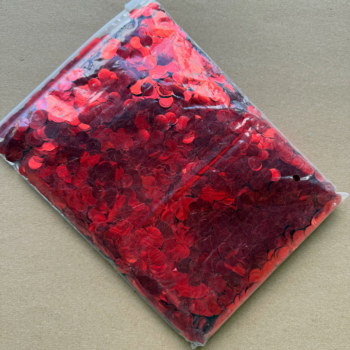 Metallic Red Confetti (non edible) — Get Sprinkled